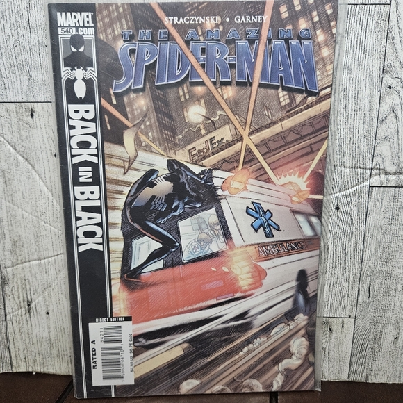 Marvel | Accents | Spiderman 54 The Amazing Spiderman Back In Black ...